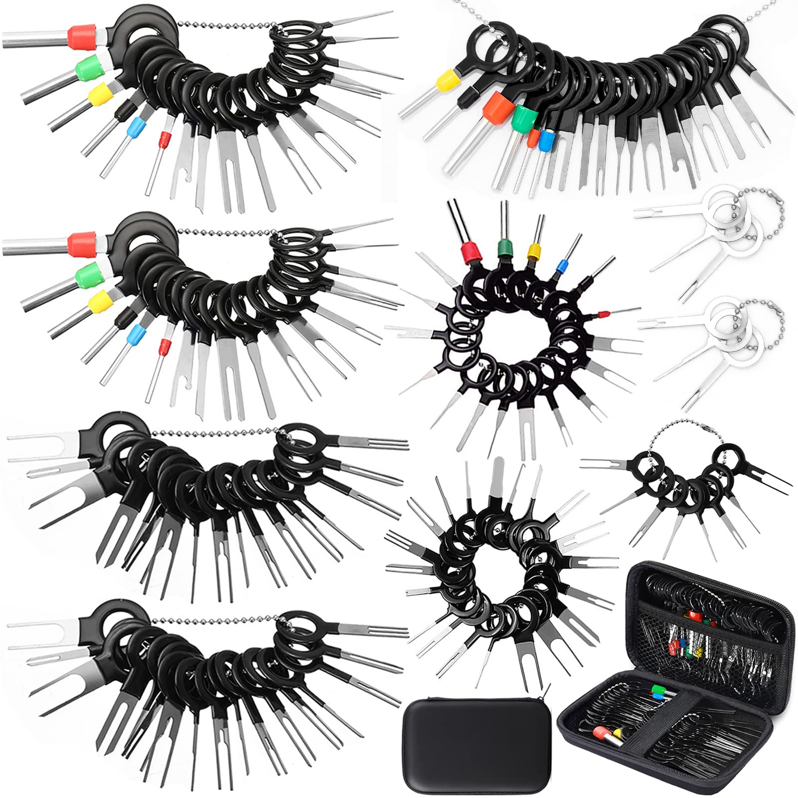 Mua Terminal Removal Tool Kit,140 Pcs pin Terminal Extractor Kit for ...