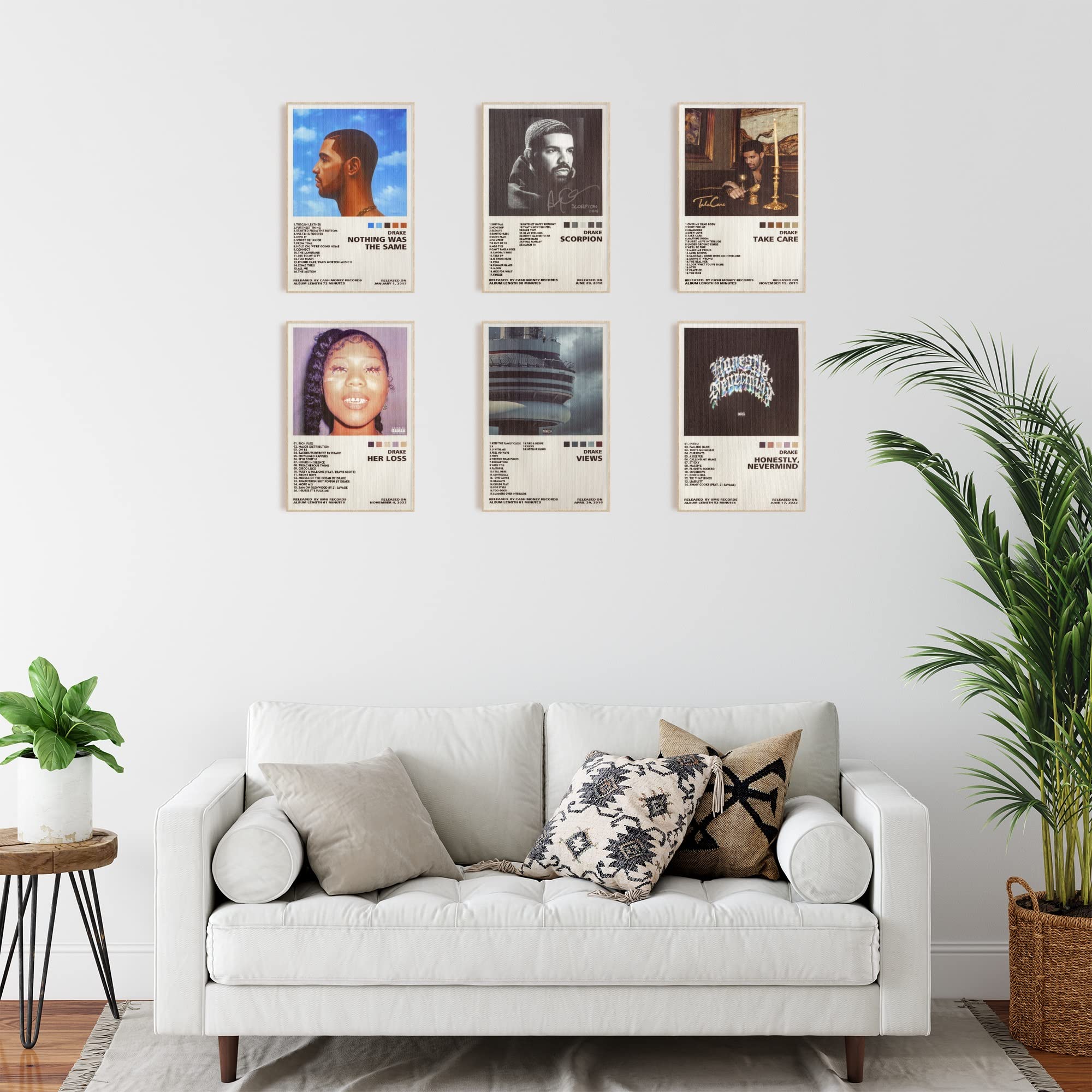 Mua Drake Poster Set of 6 Album Cover Posters 8 by 12 inch Music ...