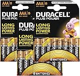 Duracell Plus Power Type AA Alkaline Batteries, pack of: Amazon.co.uk ...