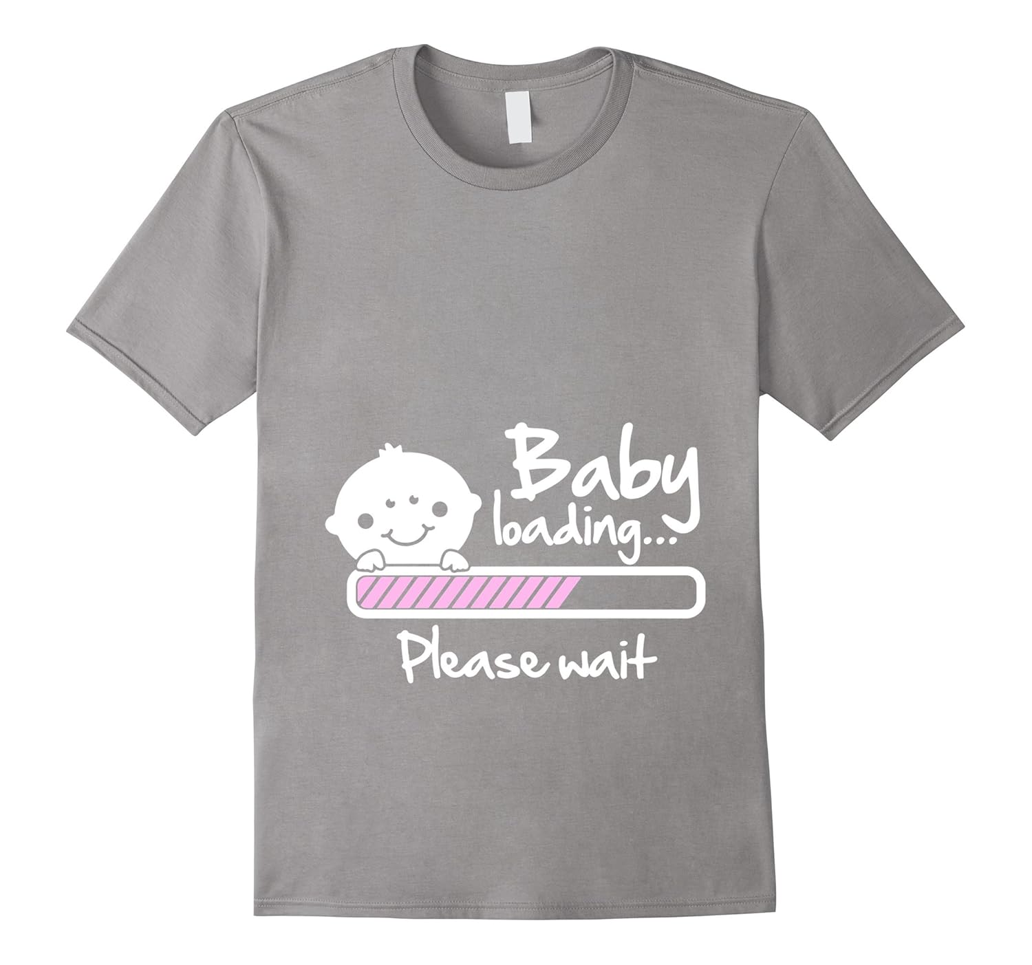 Baby Loading Please Wait Pregnant Maternity Mother Day Shirt-4LVS ...