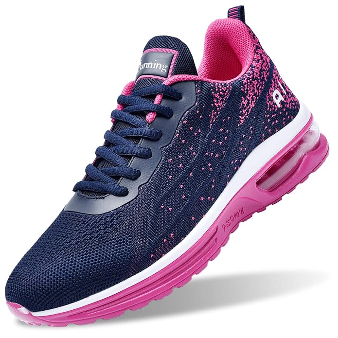 Autper Womens Air Athletic Tennis Running Shoes Fashion Sport Gym ...