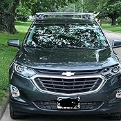 Amazon.com: BRIGHTLINES Equinox Roof Rack Cross Bars Compatible with ...