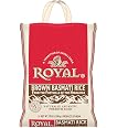 Amazon.com : Royal Brown Basmati Rice, 10 Pound Bag : Basmati Rice ...