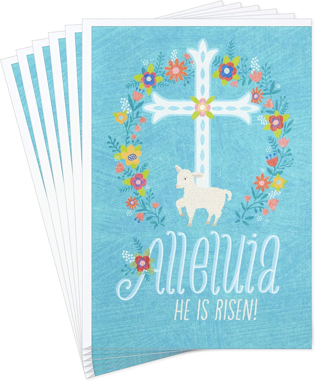 Amazon.com : Hallmark Dayspring Pack of Religious Easter Cards, He is ...