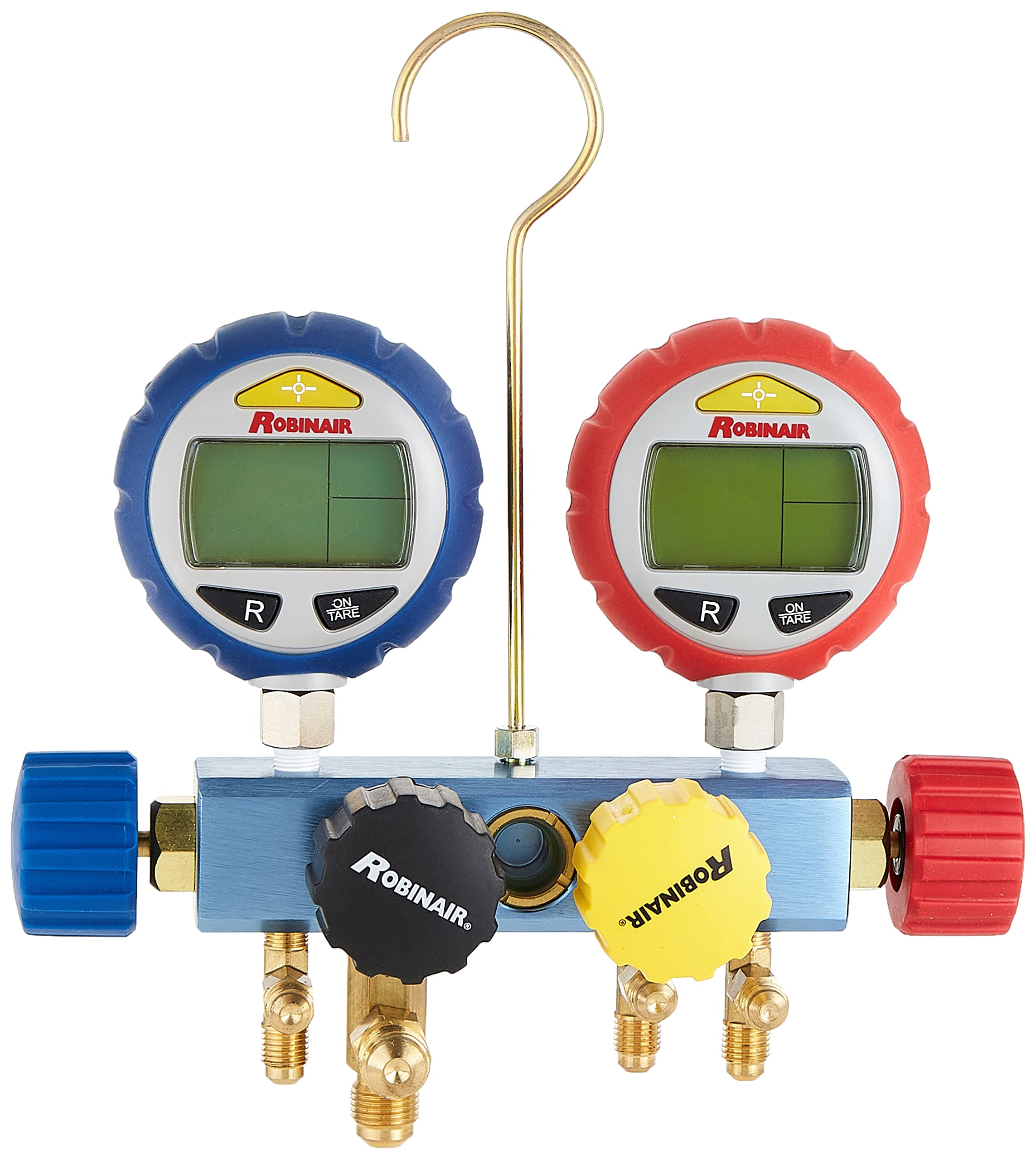 Mua Robinair 43160 Aluminum 4-Way Manifold Digital Gauge Set for use ...