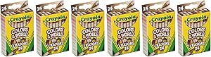 Amazon.com: Crayola Bulk Crayon Set, Colors of The World Skin Tone ...