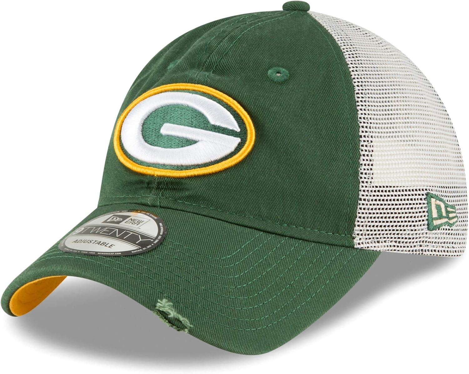 Amazon.com : Green Bay Packers New Era NFL 9Twenty"Stated Back ...