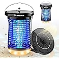 Amazon.com : PALONE Solar Bug Zapper Outdoor, Detachable Solar Mosquito ...