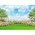 Amazon.com : Alltten 7x5FT Spring Backdrop Spring Photo Backdrop Floral ...