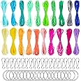Amazon.com: ACRSIKR String Gimp Plastic Lacing Cord for Bracelets ...