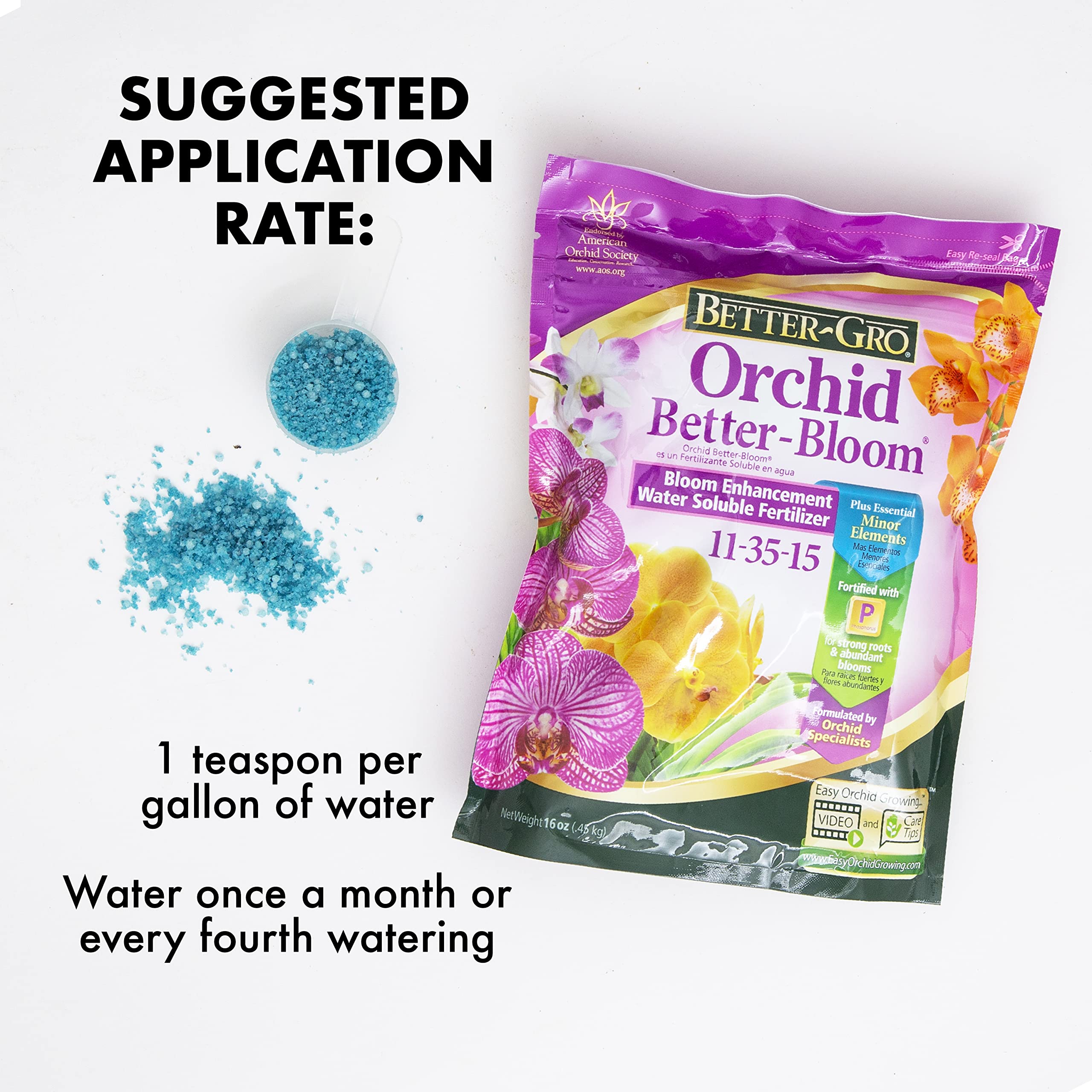 Mua Better-Gro Orchid Better-Bloom 11-35-15 - Urea-Free Bloom ...