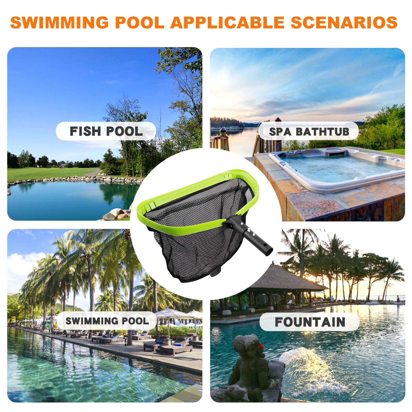 Mua Sepetrel Pool Net,Professional Swimming Pool Leaf Skimmer Nets for ...