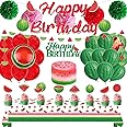 Amazon.com: Watermelon Birthday Party Decorations Set, Watermelon Happy ...