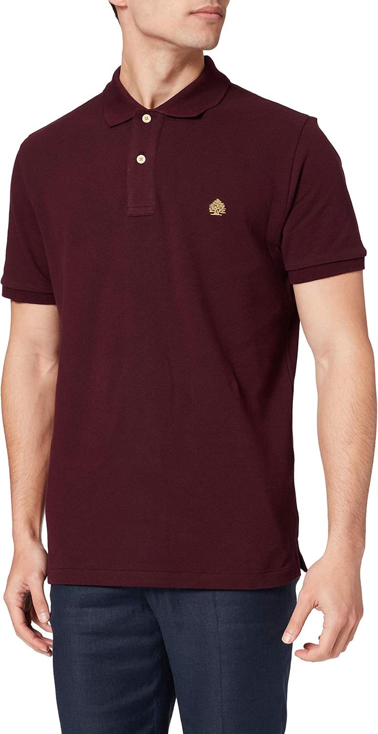 Springfield Men's 8551057t8 Polo Shirt, Garnet, X-Large: Amazon.com.au ...