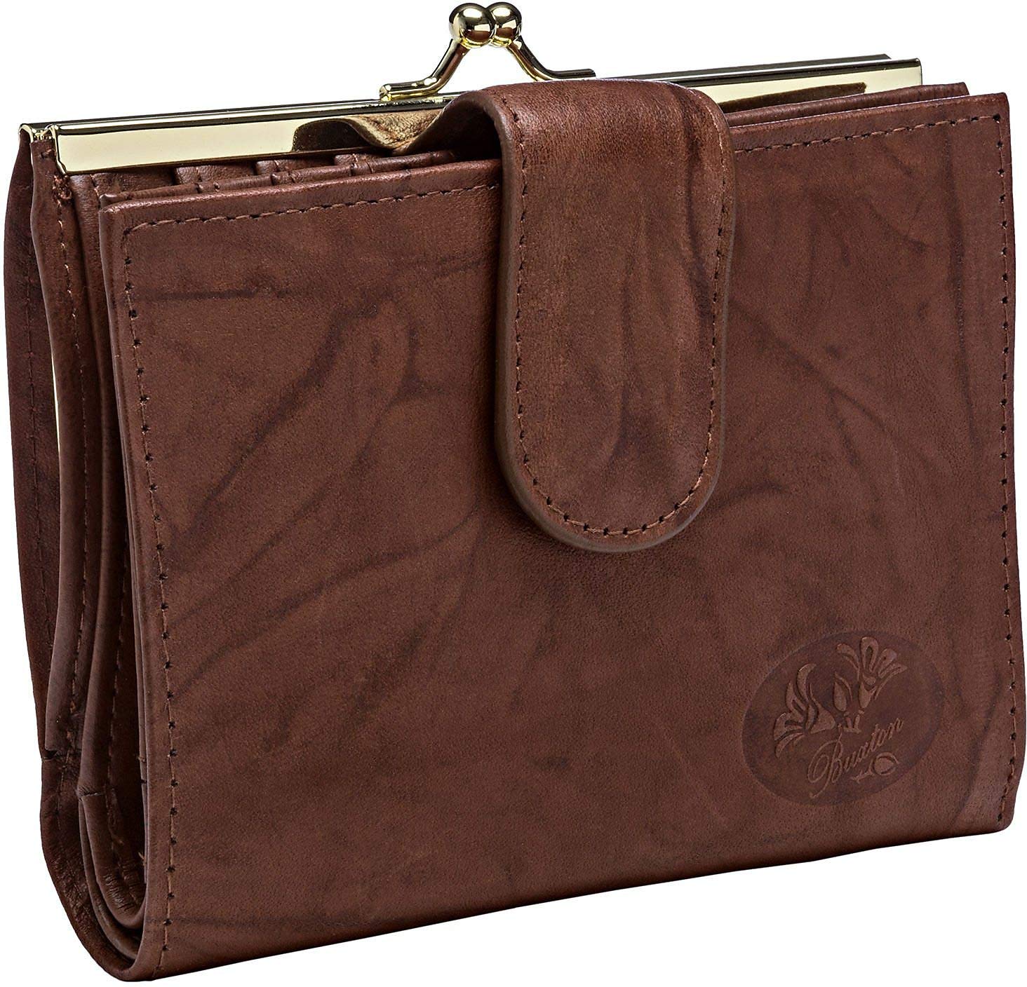 Buxton RFID Double Cardex Wallet One Size Mahogany brown for sale ...