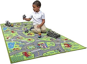 Amazon.com: Kids Rug Carpet Playmat City Life Extra Large Learn Have ...