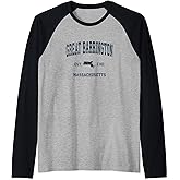 Amazon.com: Harvard Massachusetts MA Vintage Athletic Sports Design ...