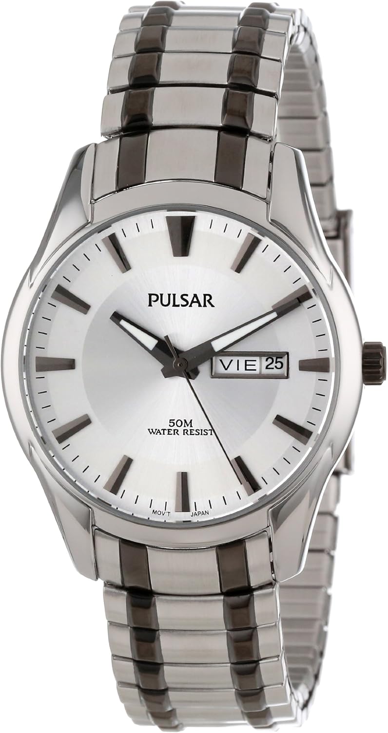 Pulsar PJ6047 Men's Watch: Amazon.co.uk: Watches