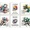 Amazon.com: Football Poster Wall Decor Art Prints Motivational Posters ...