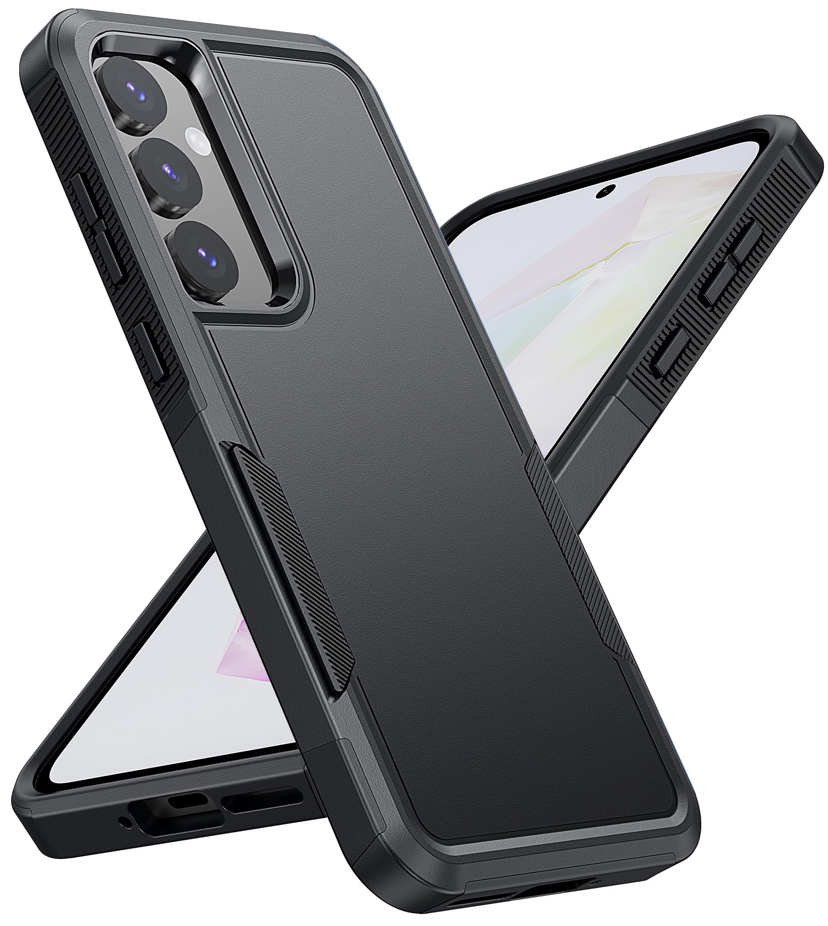 FNTCASE for Samsung Galaxy A35-5G Case: Dual Layer Protective Heavy Duty Cell Phone Cover ...