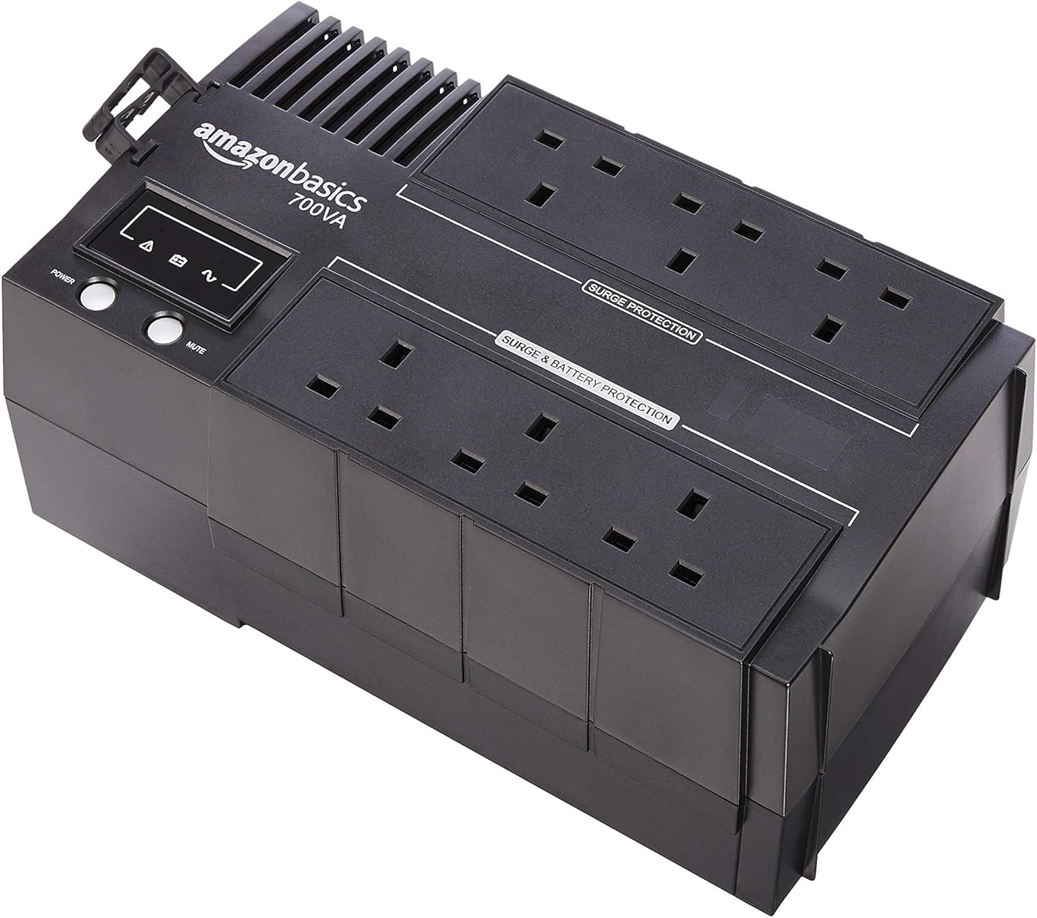 AmazonBasics Line-Interactive UPS-700VA with Shutdown Software and ...