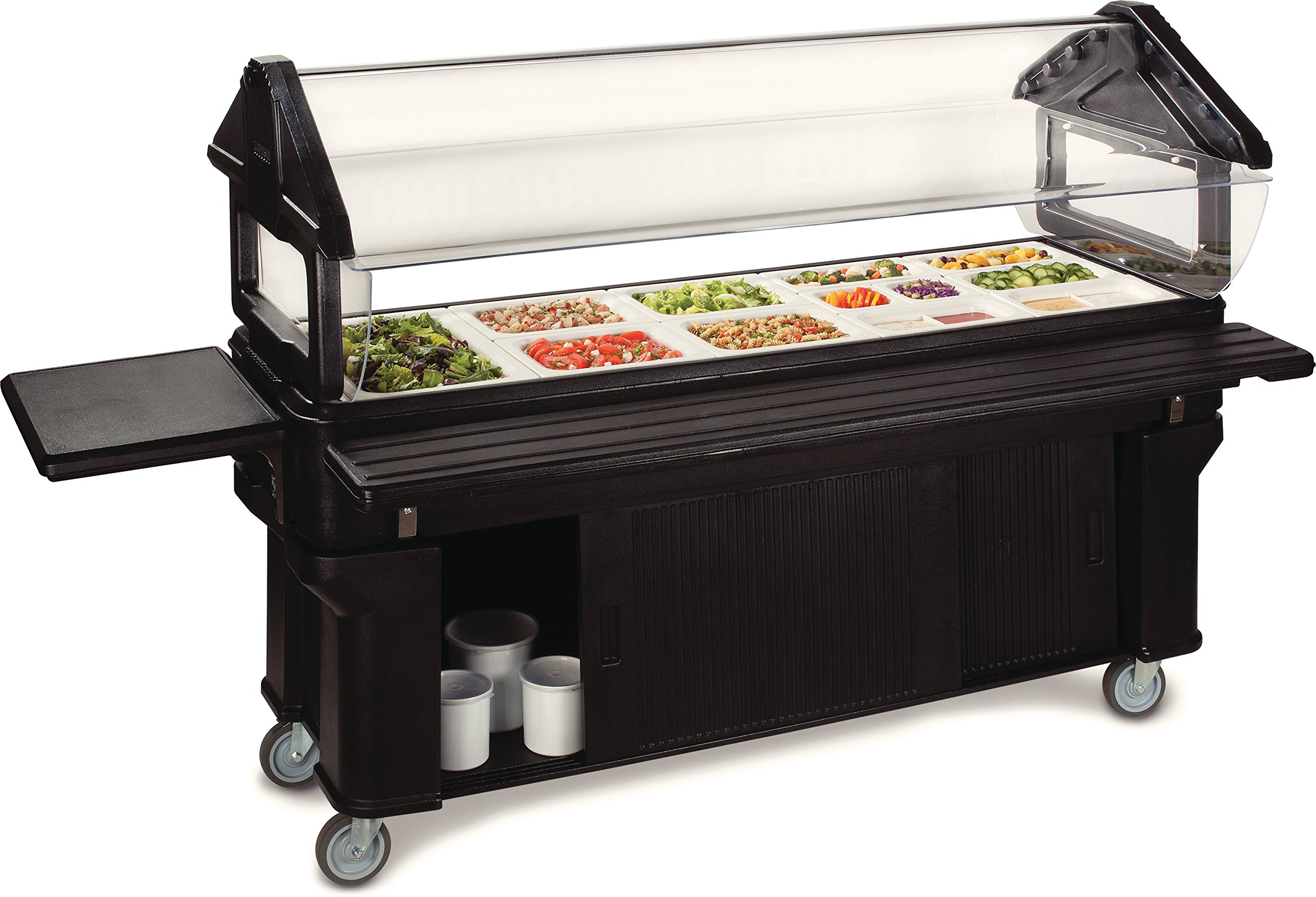 Carlisle FoodService Products Six Star Food Bar Buffet Bar with Storage ...