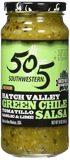 Amazon.com : 505 Southwestern Hatch Valley Green Chile Salsa (Tomatillo ...