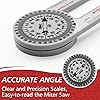 Miter Saw Protractor, Professional Miter Angle Finder for Woodworking ...