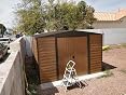 Amazon.com : Arrow Shed WR1012 Woodridge EG, 10 by 12-Feet Steel ...