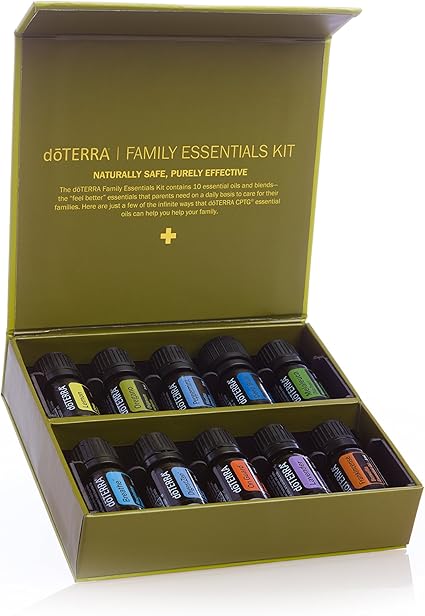 doTERRA Family Essentials Kit - TOP 10 Oils / New 2018: Amazon.co.uk ...