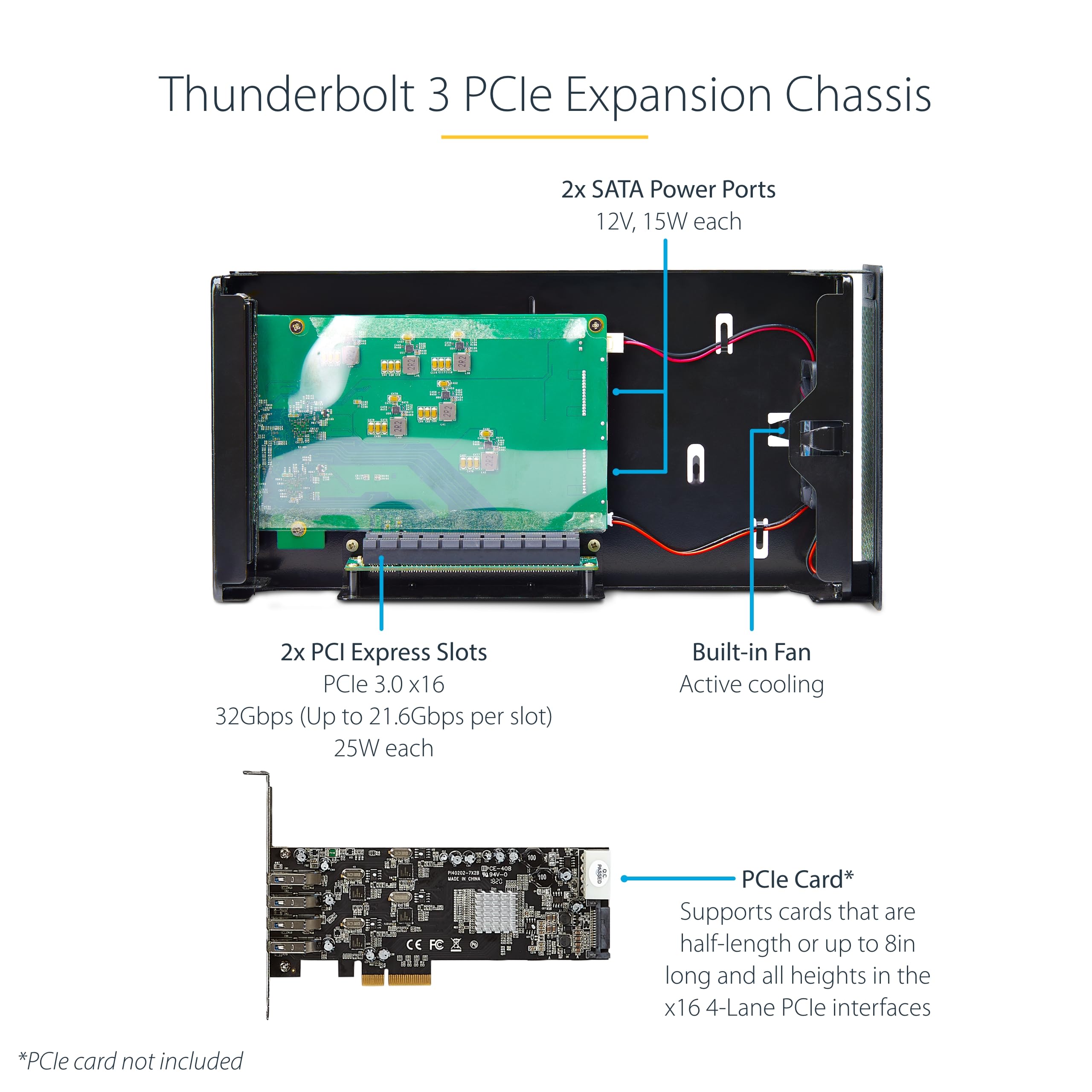 Mua StarTech.com Thunderbolt 3 PCIe Expansion Chassis, External ...