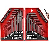 ELEAD Hex Key Allen Wrench Set: 41-Piece Hex and Torx Key Set with Torque Handle, Standard SAE(0 ...