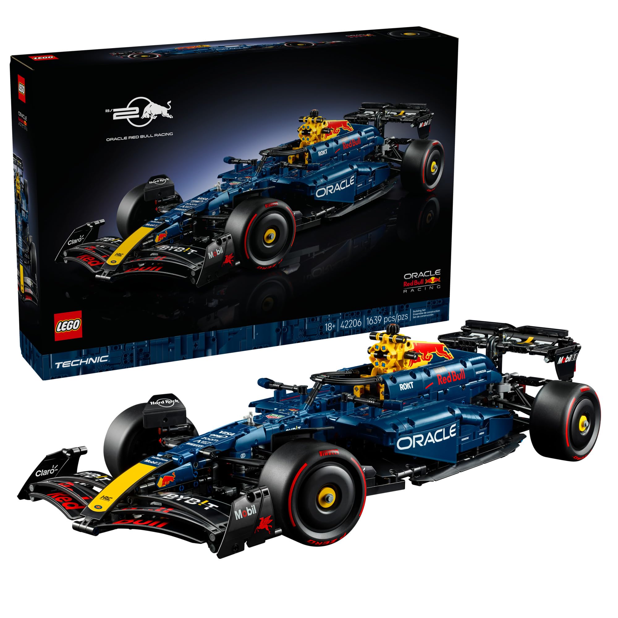 LEGO Technic Oracle Red Bull Racing RB20 F1 Race Car Model Kit ...