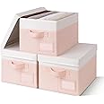 Amazon.com - GRANNY SAYS Stackable Storage Bins with Lids, Decorative ...