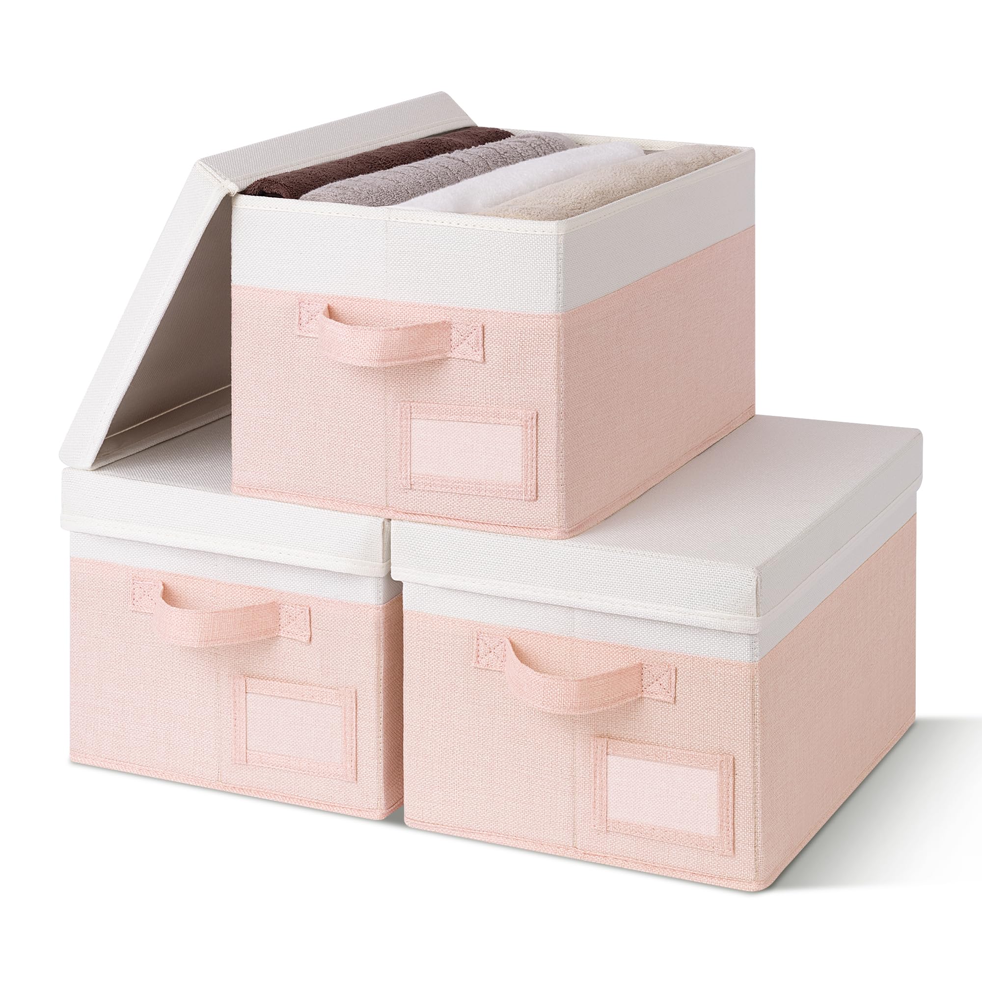 GRANNY SAYS Storage Bins with Lids, Storage Boxes for Organizing ...