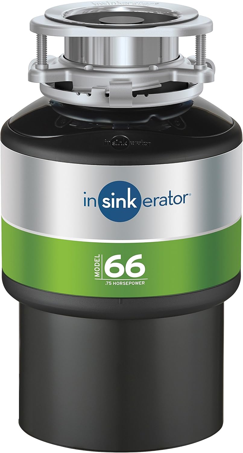 Insinkerator 77971H Model 66 Food Waste Disposer Built-in air Switch ...