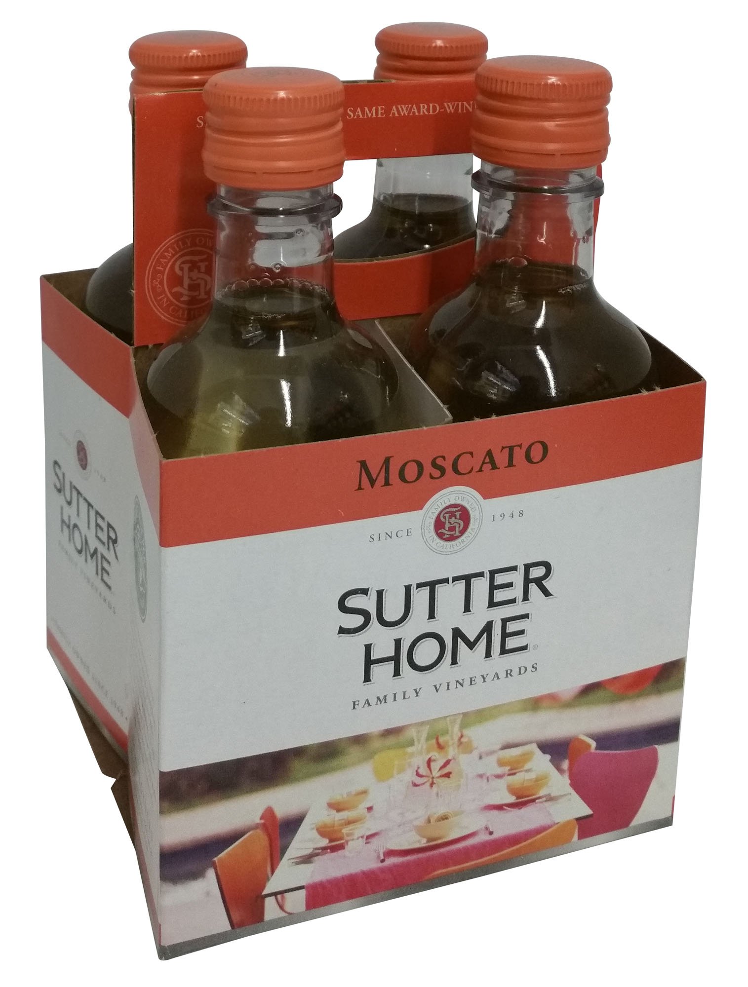 Sutter Home Moscato, 187 Ml, 4 Ct – Winesty