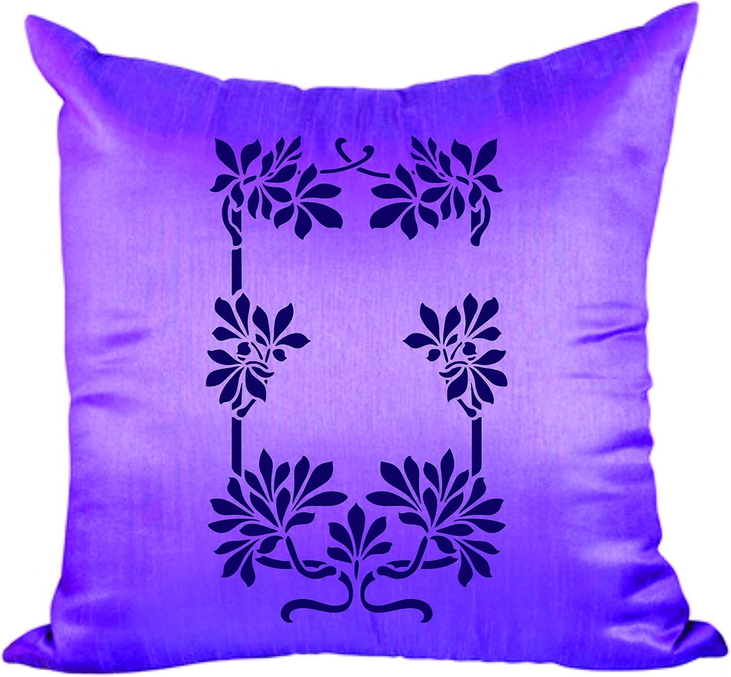 Flower Frame Stencil – 21.5 x 34cm (M) – Reusable Floral Frangipani ...
