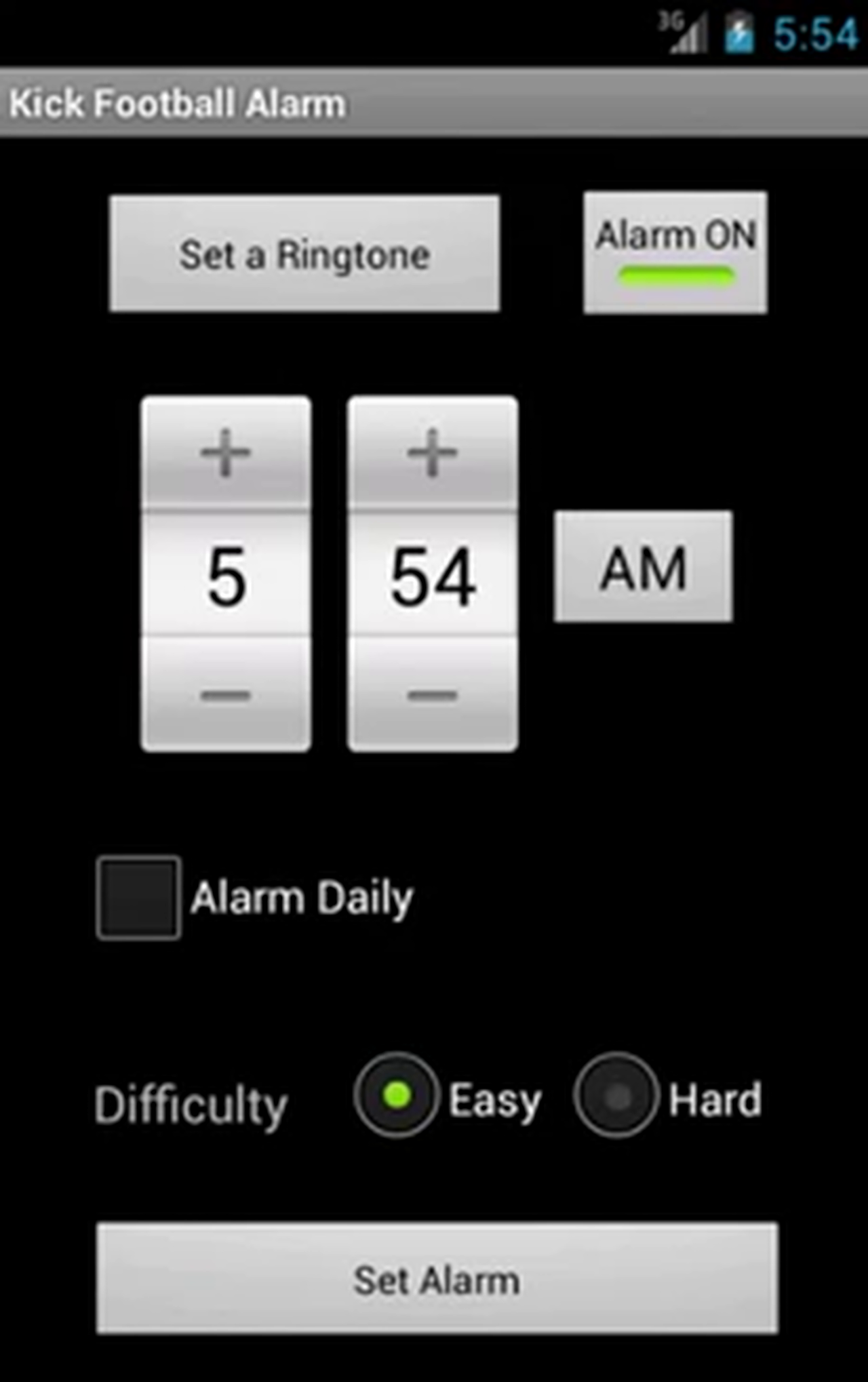 Football Alarm:Amazon.com:Appstore for Android