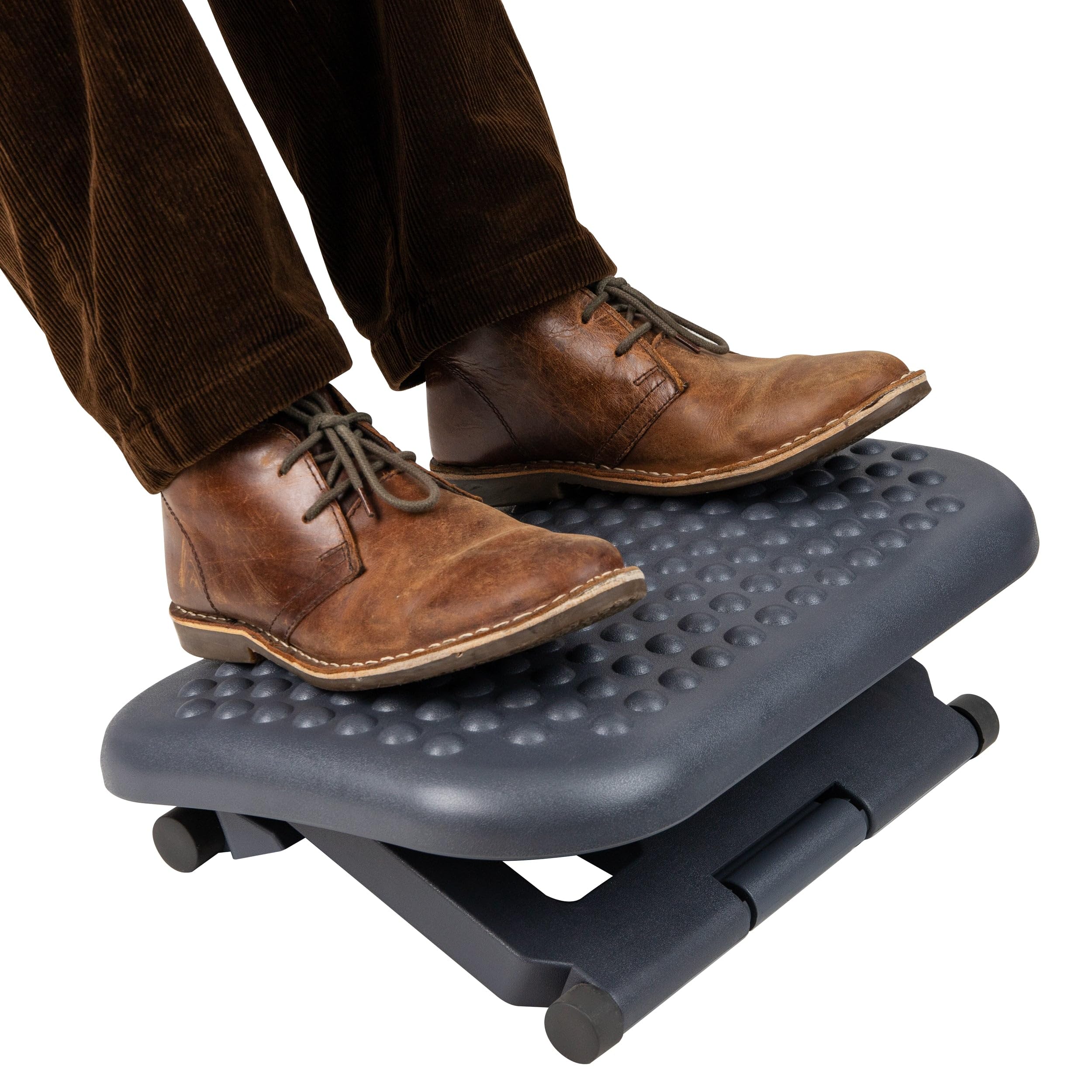 Mind Reader Foot Rest, Under Desk at Work, Ergonomic, Height Adjustable ...