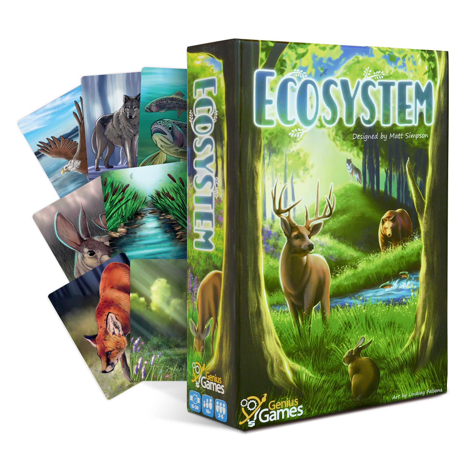 Mua Ecosystem - A Family Card Game about Animals, their Habitats, and ...