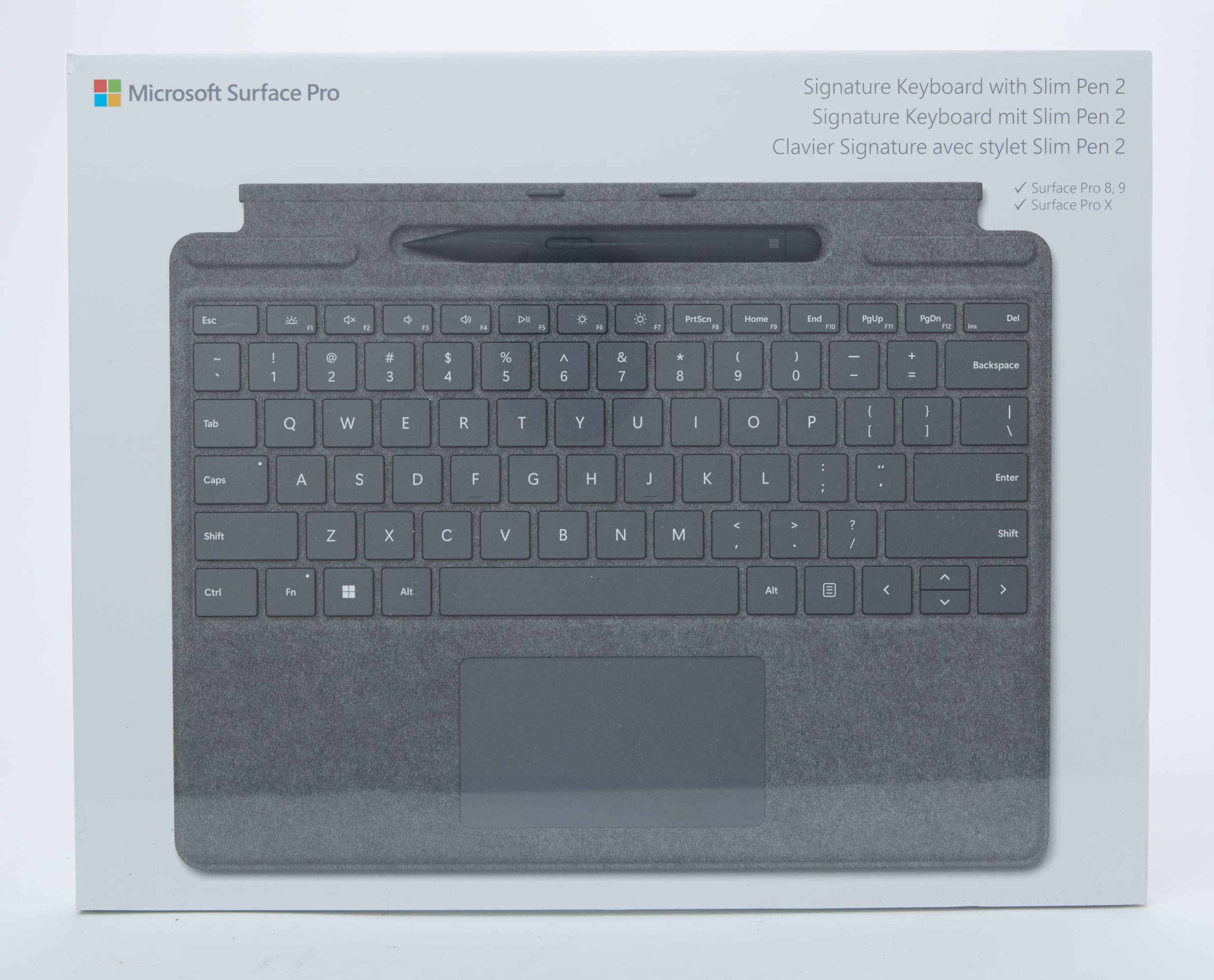 Mua Microsoft Surface Pro 8 / 9 / X Signature Keyboard Platinum in ...