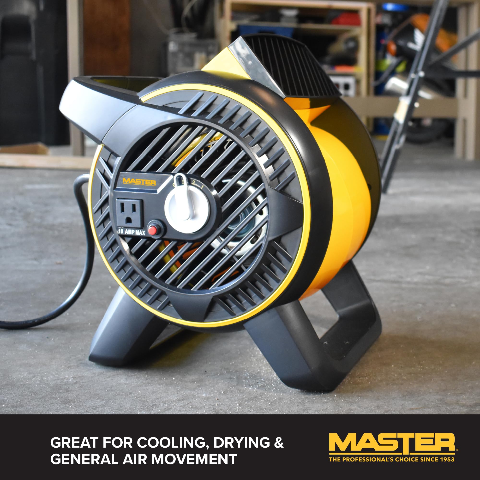 Mua Master Heavy Duty Utility Blower, 3 Speed Portable Floor Fan with ...