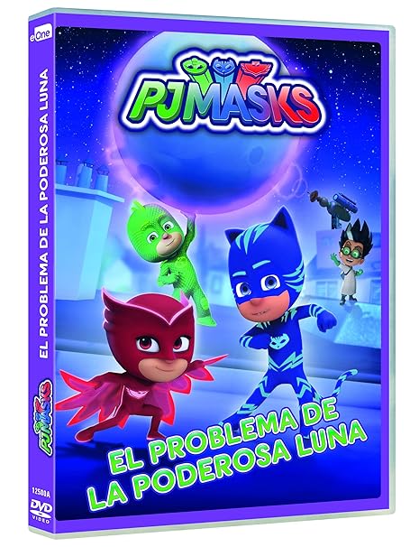 PJ Masks: el problema de la poderosa luna [DVD]: Amazon.es: Animación ...