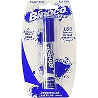 Amazon.com : Binaca blast Breath Spray Peppermint flavor (pack of 6 ...