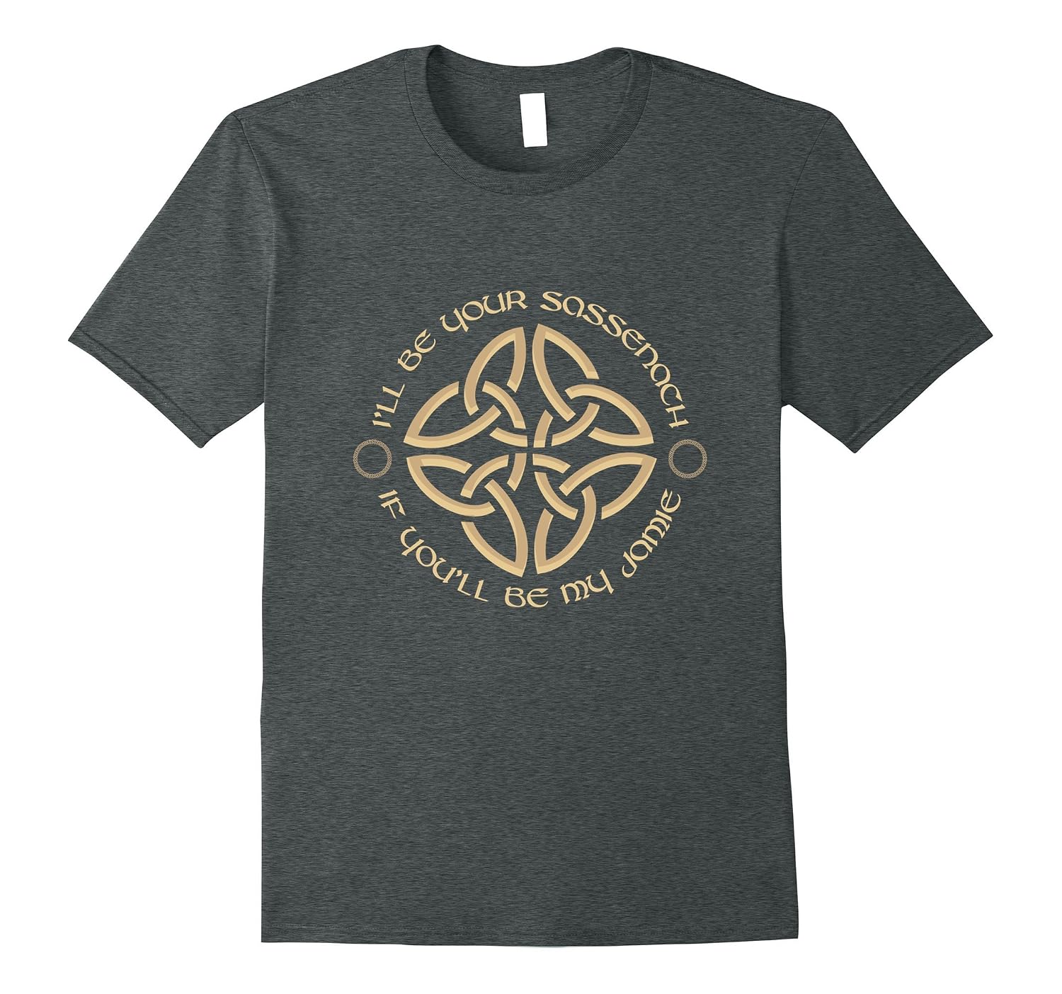 Sassenach T-Shirt for fans of Scotland Jamie and Clare-TD – theteejob
