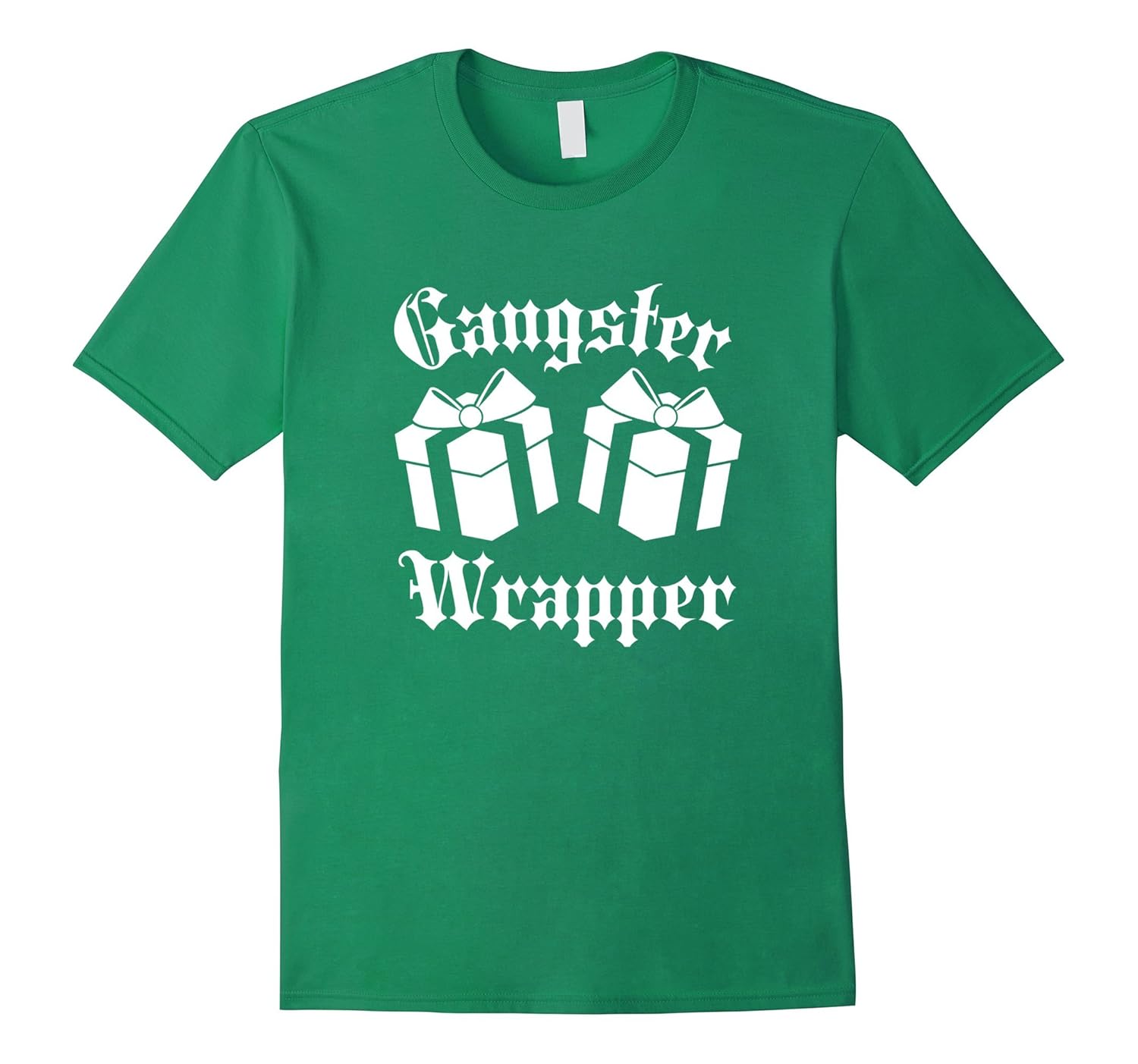 Christmas Shirts – Gangsta Wrapper Tshirt – Funny Gift Shirt-TD – Teedep