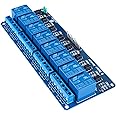 SunFounder 5V 8 Channel Relay Shield Module for Arduino R3 2560 1280 ARM PIC AVR STM32 Raspberry ...