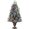 Amazon.com: GAOMON 3 Ft Christmas Tree with 78 Multicolor Led Lights ...