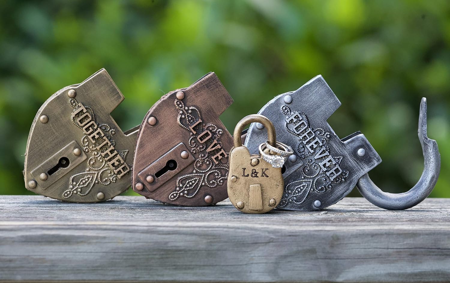 Amazon.com: Wedding Unity Ceremony Love Lock Centerpieces: Handmade